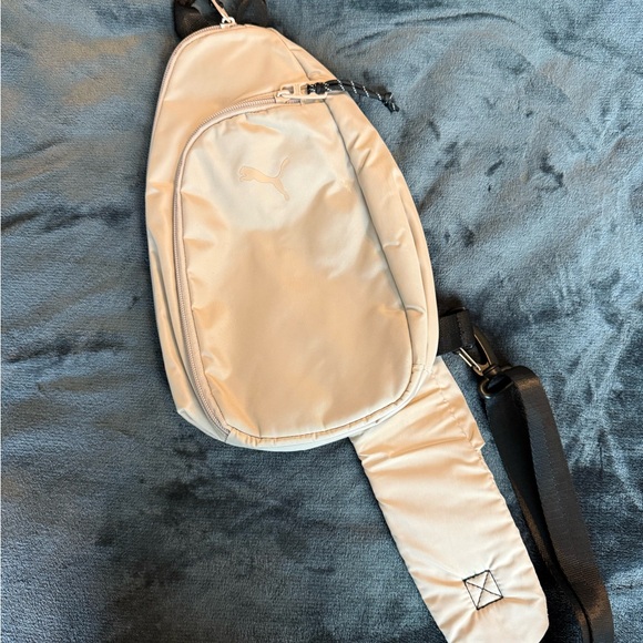 Puma | Bags | Puma Beige Sling Backpack | Poshmark